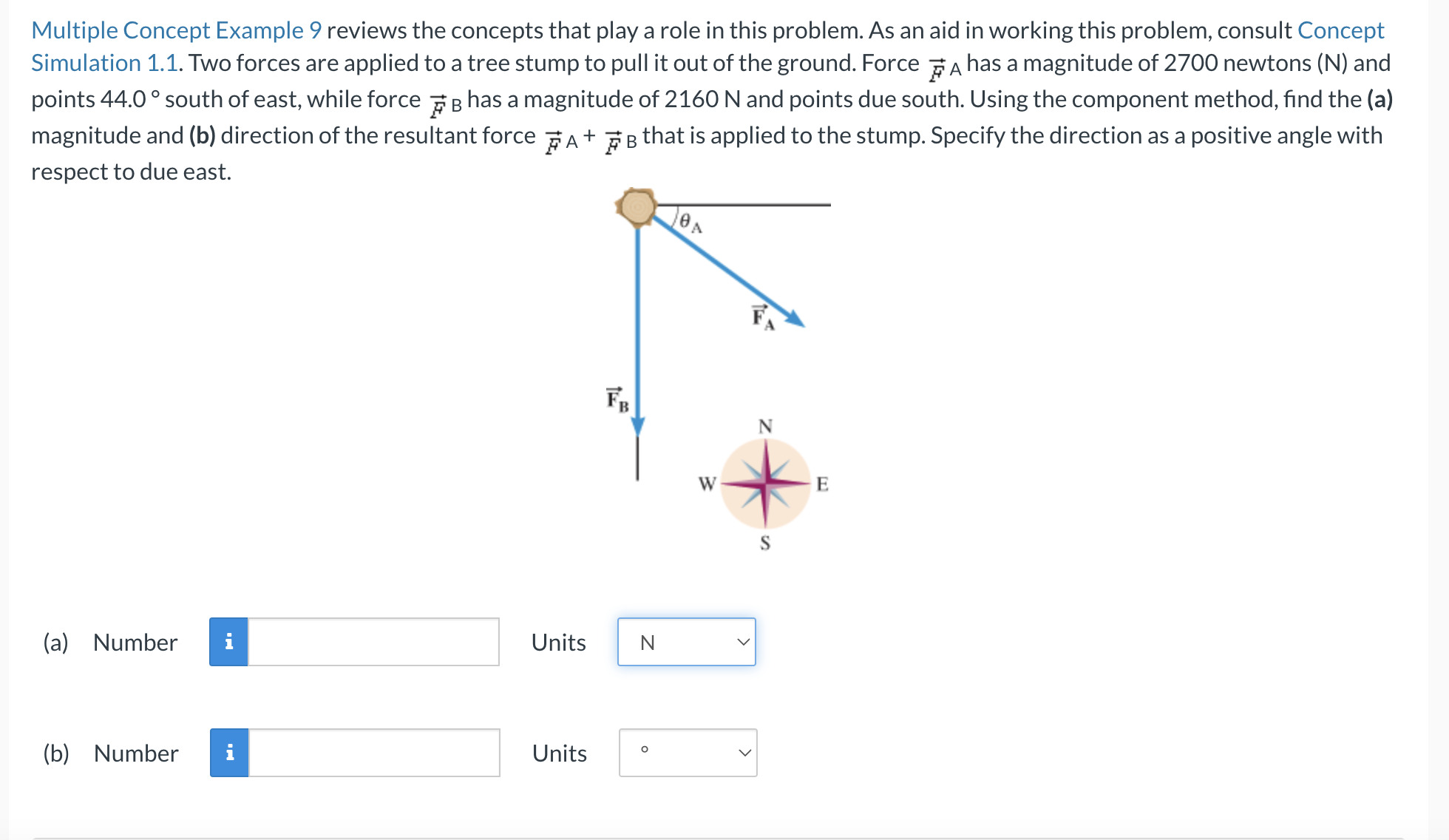 Solved Multiple Concept Example 9 reviews the concepts that | Chegg.com