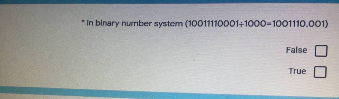 Solved In binary number system | Chegg.com