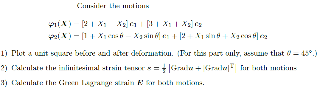 * For part (2), please calculate the infinitesimal | Chegg.com
