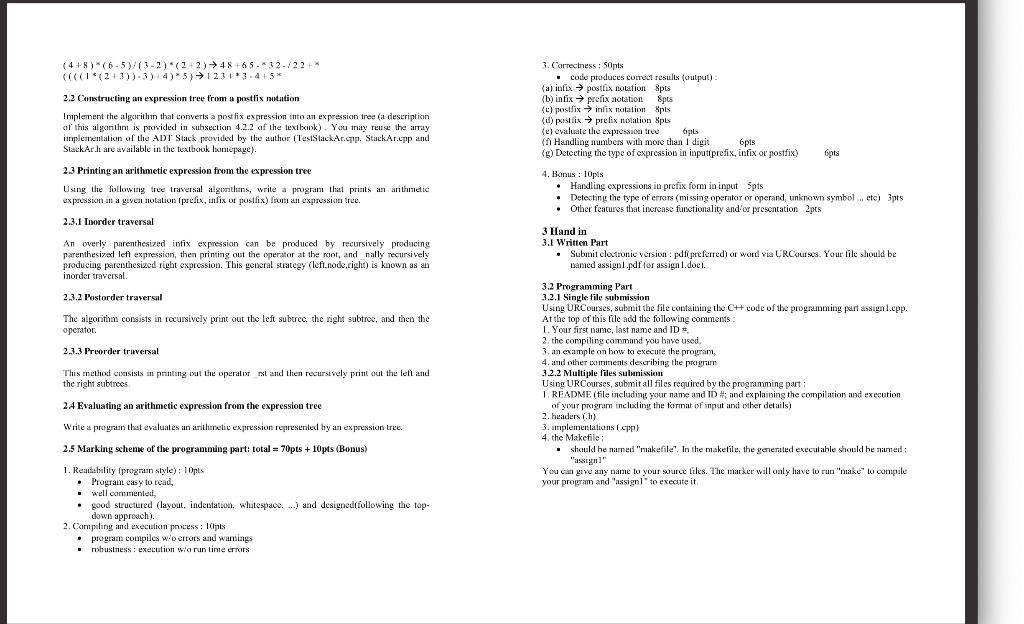 You can use C++ or Java programming to answer the | Chegg.com