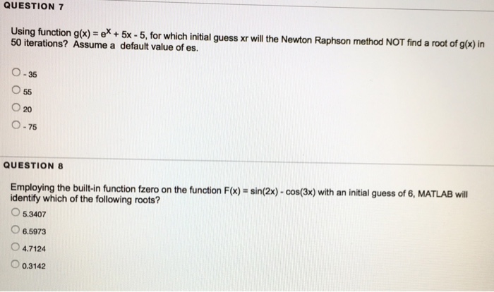 Solved QUESTION 1 Given the function f(x) -2x4-7x3+5x-'1 | Chegg.com