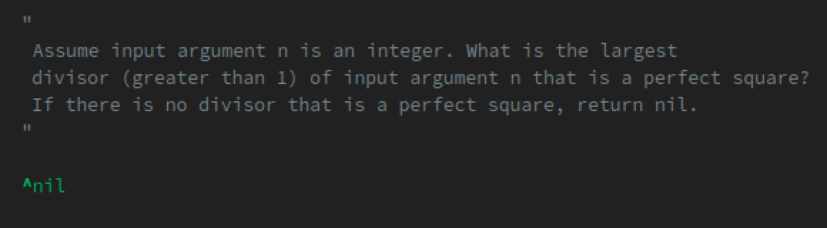 Solved Ii Assume Input Argument N Is An Integer What Is The 7152