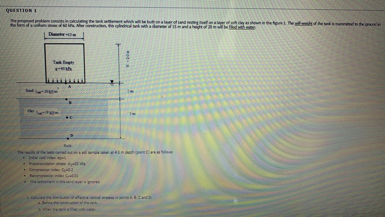 Solved QUESTION 1 The proposed problem consists in | Chegg.com