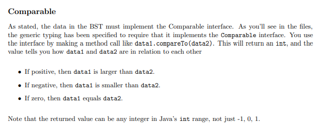 Solved Binary Search Tree You are to code a binary search | Chegg.com