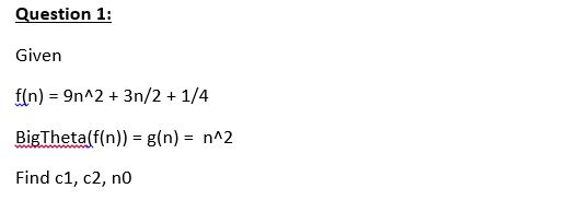 Solved it is a queston of data algorithm and analysis I'm | Chegg.com