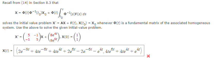 Solved Recall from (14) in Section 8.3 that | Chegg.com