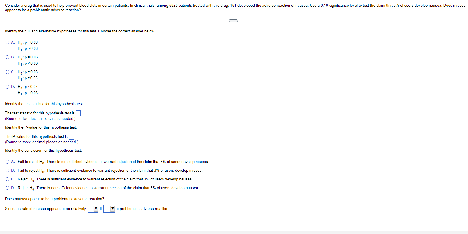 Solved appear to be a problematic adverse reaction? Identify | Chegg.com