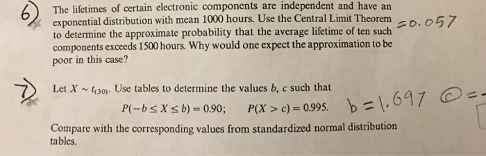 Solved The lifetimes of certain electronic components are | Chegg.com