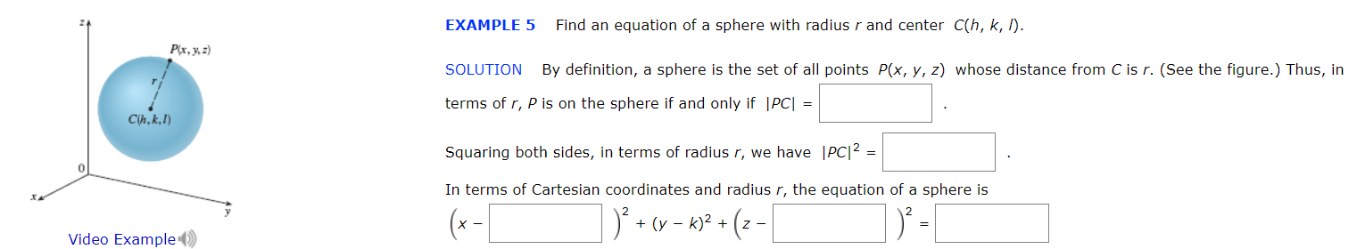 Solved EXAMPLE 1 What surfaces in R3 are represented by the | Chegg.com