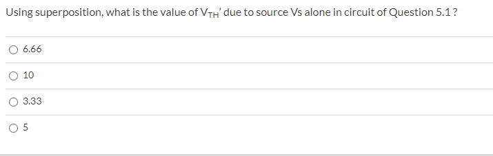 Solved Values: R1=R2=R3=R4=1 KQ; Vs=10 V; Is=10 mA. Find I | Chegg.com