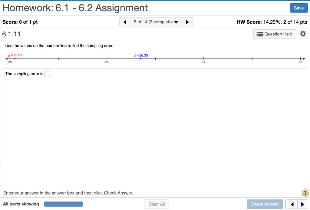 Solved Homework 6 1 6 2 Assignment Save Score 0 Of 1 Pt