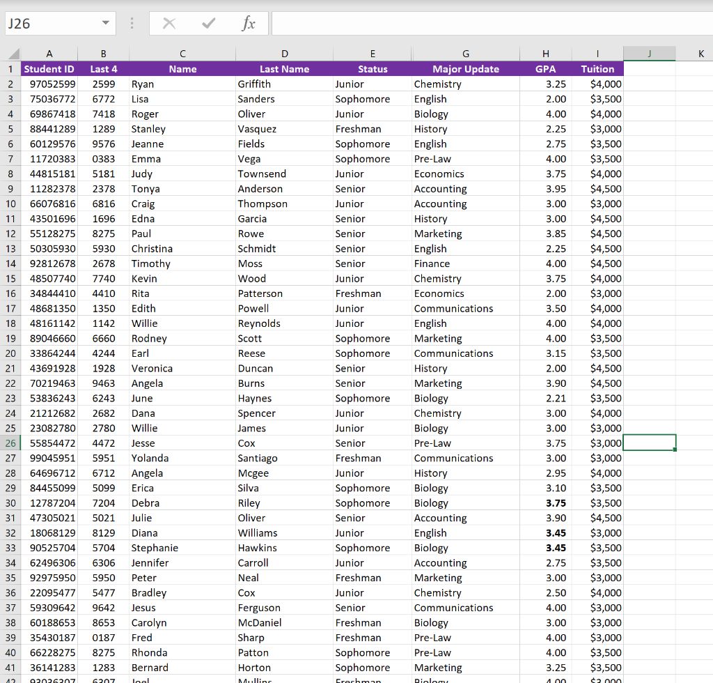 Solved 7 You want to create a criteria range for the | Chegg.com