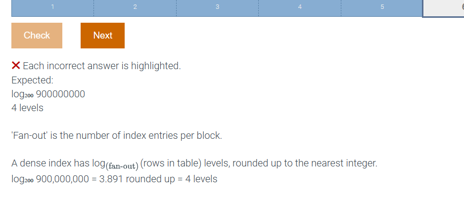 Solved X Each incorrect answer is highlighted. Expected: | Chegg.com