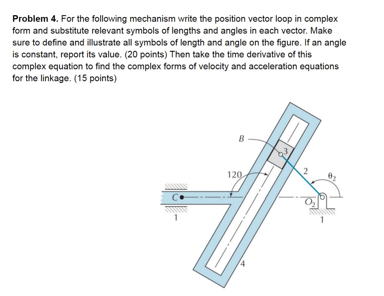 Solved Problem 4. For the following mechanism write the | Chegg.com