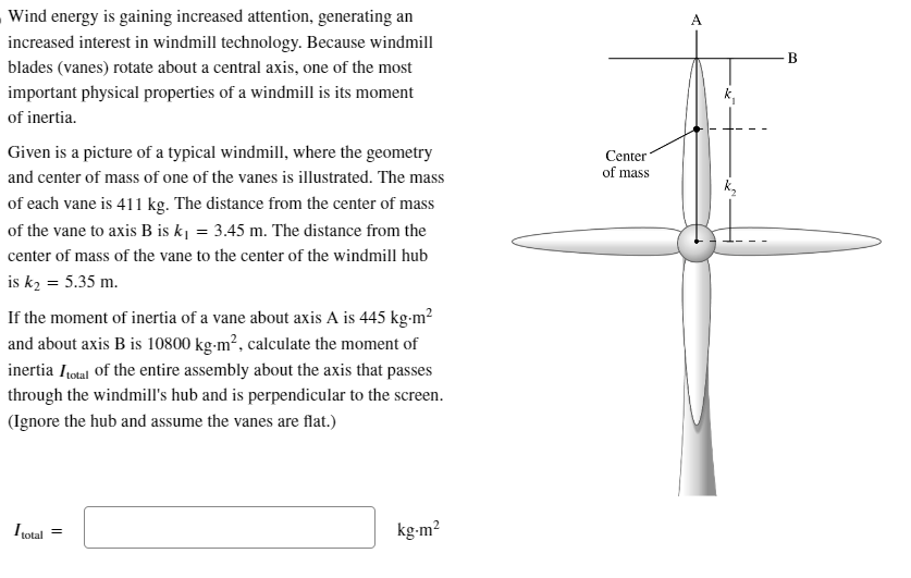 Wind energy is gaining increased attention, | Chegg.com