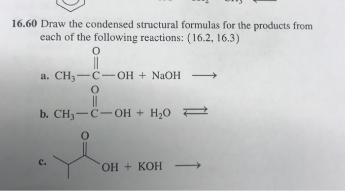 Solved Draw The Condensed Structural Formula For Each - vrogue.co Solved Draw The Condensed Structural Formula For Each - vrogue.co