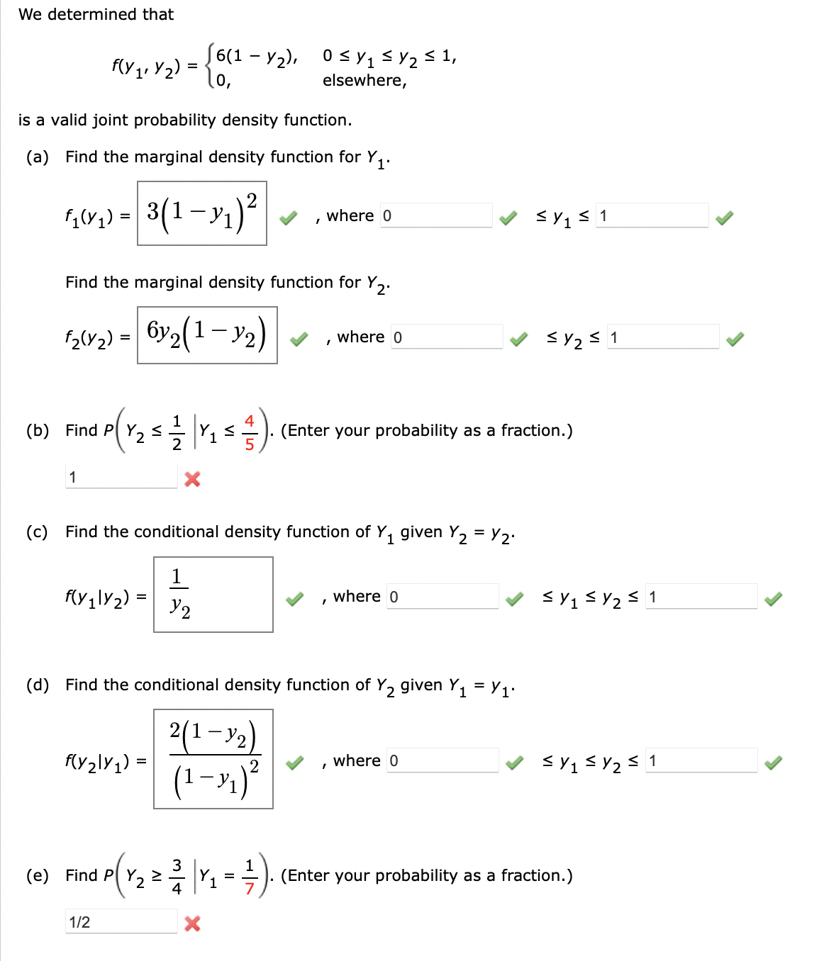 Solved We determined | Chegg.com