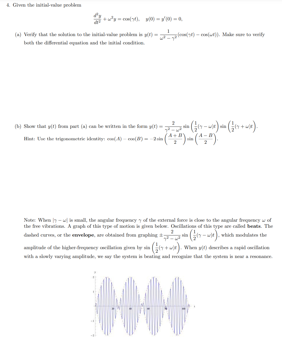 Solved Given the initial-value | Chegg.com