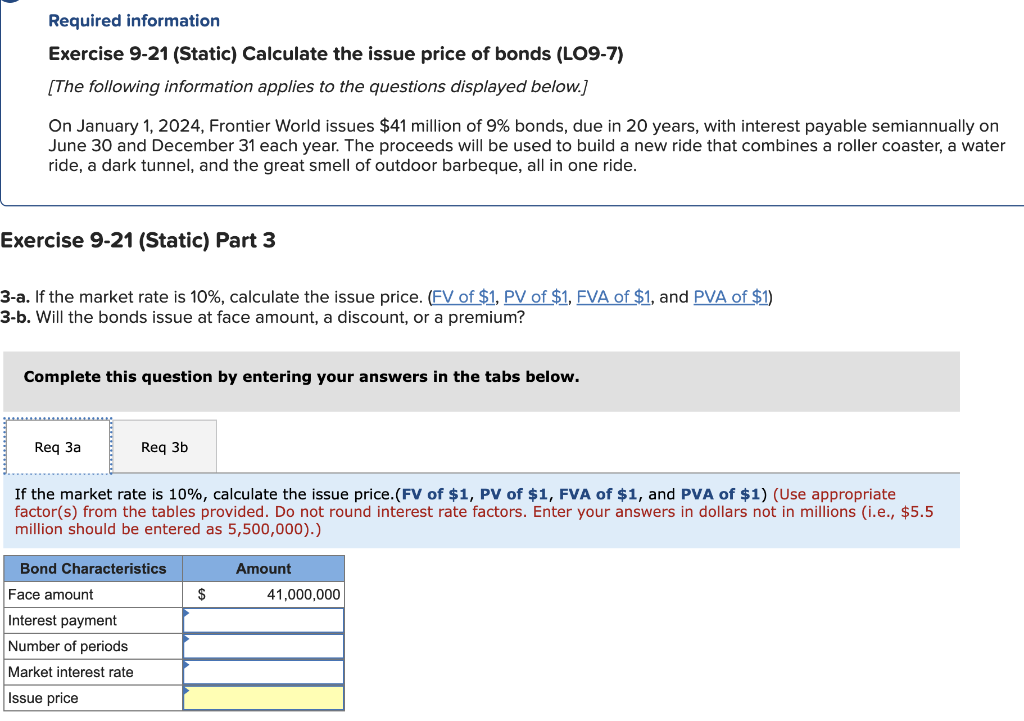 Solved Required information Exercise 9-18 (Static) Record | Chegg.com