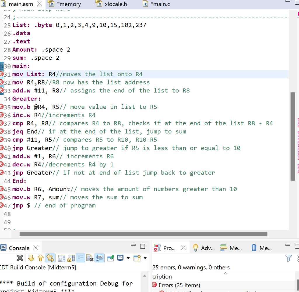 Solved The Assignment I've been working on has to meet the | Chegg.com