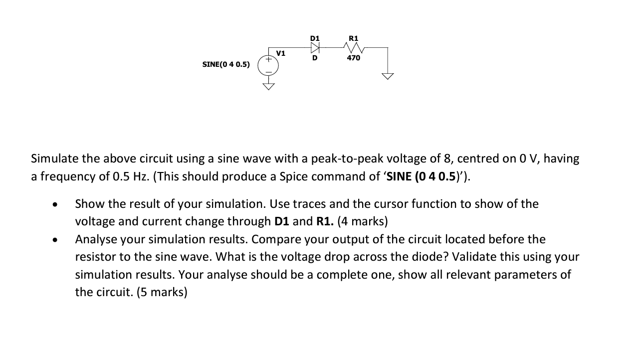 Solved LTSPICE. Please give and explain answers to the | Chegg.com