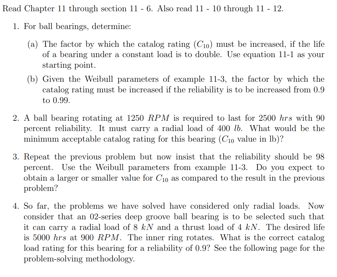 Solved Read Chapter 11 ﻿through section 11 - 6 . ﻿Also read | Chegg.com