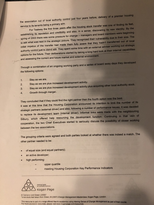 CASE STU DY 1: ASTER GROUP Case study text: Aster | Chegg.com