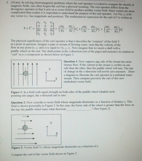 Solved 5. (10 pts). In solving electromagnetic problems | Chegg.com