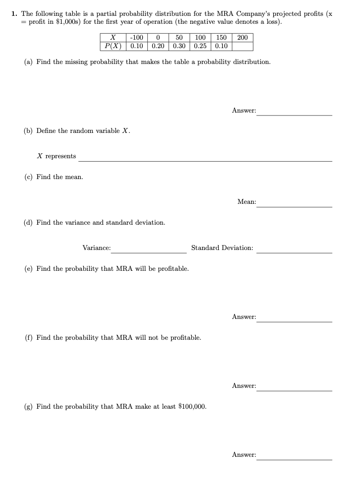 [Solved]: Help solving with these questions 1. The follow