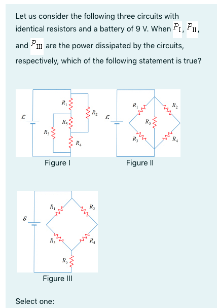 Let us consider the following three circuits with | Chegg.com