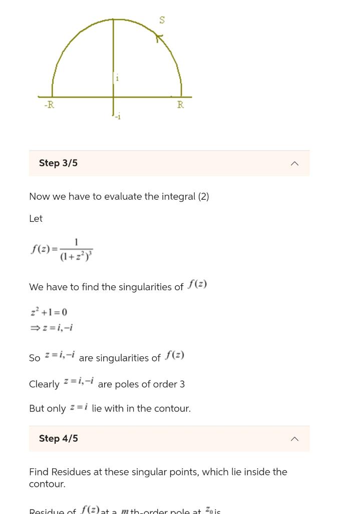 Solved how to find the singularities of (1+z^2) is | Chegg.com