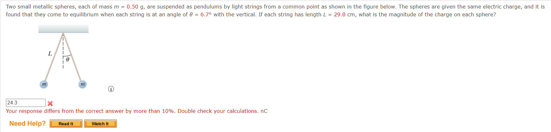 Solved (i) Your response differs from the correct answer by | Chegg.com