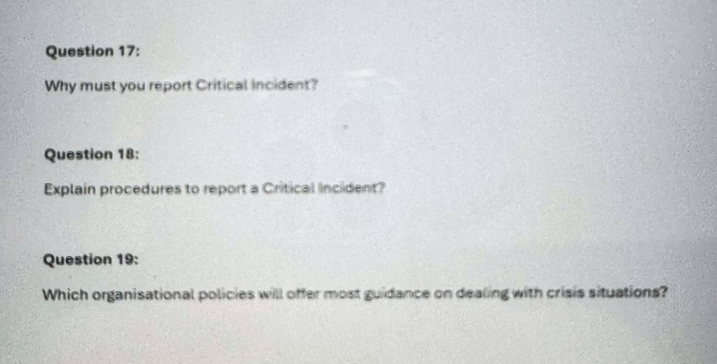 17-19 ﻿Please explain/answer questions as much as no | Chegg.com