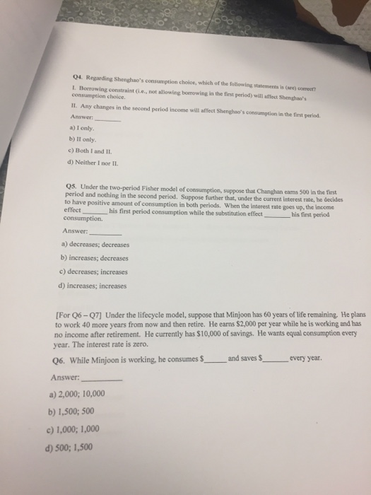 Solved Multiple choice questions (2 points each) Q1. | Chegg.com Solved Multiple choice questions (2 points each) Q1. | Chegg.com