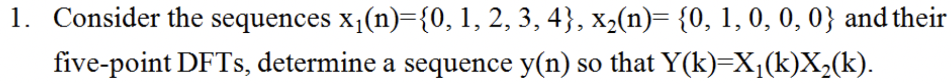 Solved Consider the sequences | Chegg.com