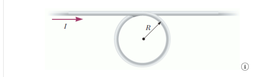 Solved A thin conducting wire is bent into the shape shown | Chegg.com
