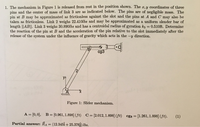 Solved Dynamics. Please solve by using vectors (to | Chegg.com