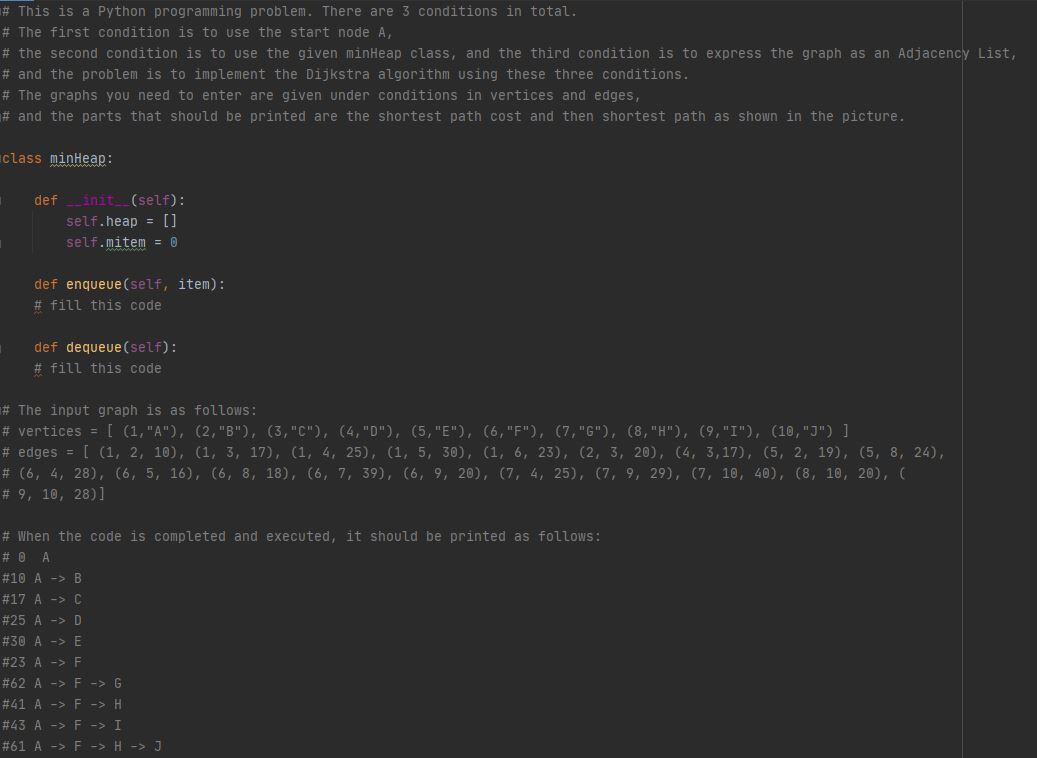 Solved It is a Python coding problem. There are 3 conditions | Chegg.com
