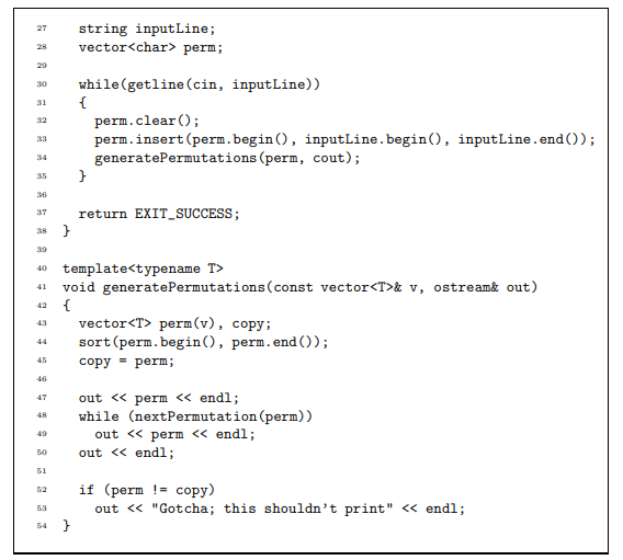 Given n distinct elements, generate and list all | Chegg.com