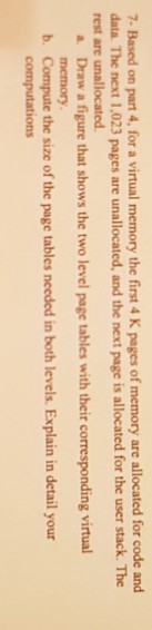 04- Lets consider a virtual address translation using | Chegg.com