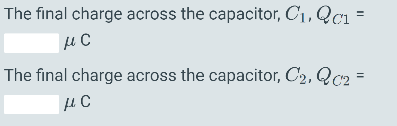 Solved Two capacitors of a capacitance 4μF and 2μF | Chegg.com