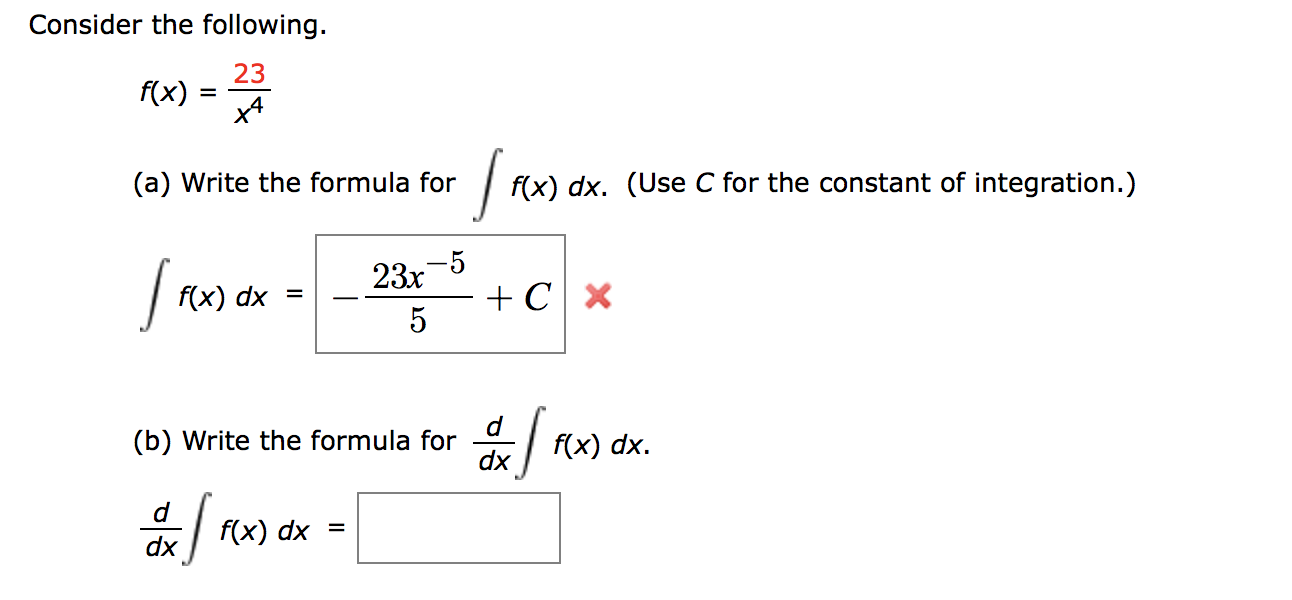 Solved Consider the following. f(x) = (a) Write the formula | Chegg.com