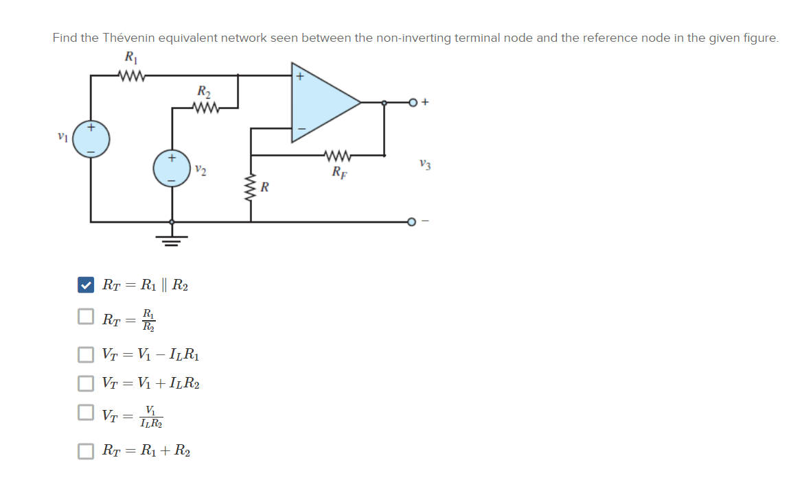 Solved Find the Thévenin equivalent network seen between the | Chegg.com