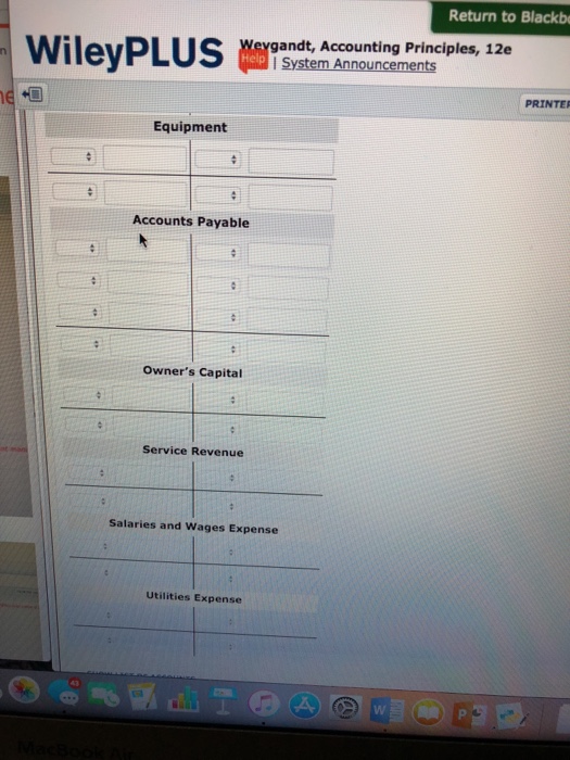 Solved gandt, Accounting Principles, 12e iley PLUS Help | Chegg.com