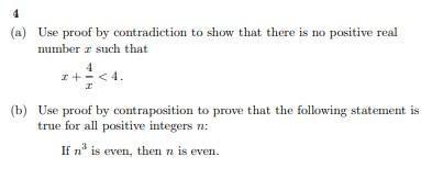 Solved (a) Use proof by contradiction to show that there is | Chegg.com
