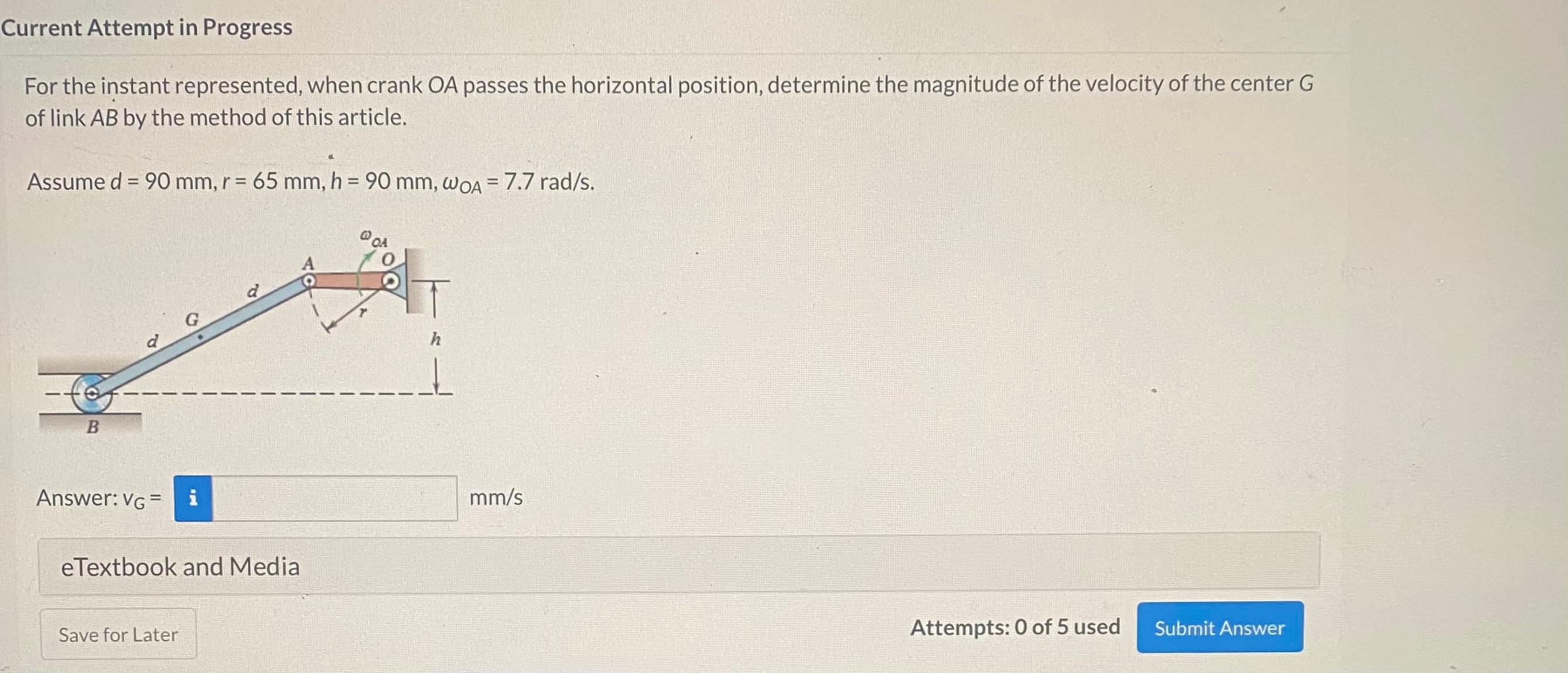Solved Current Attempt in Progress For the instant | Chegg.com