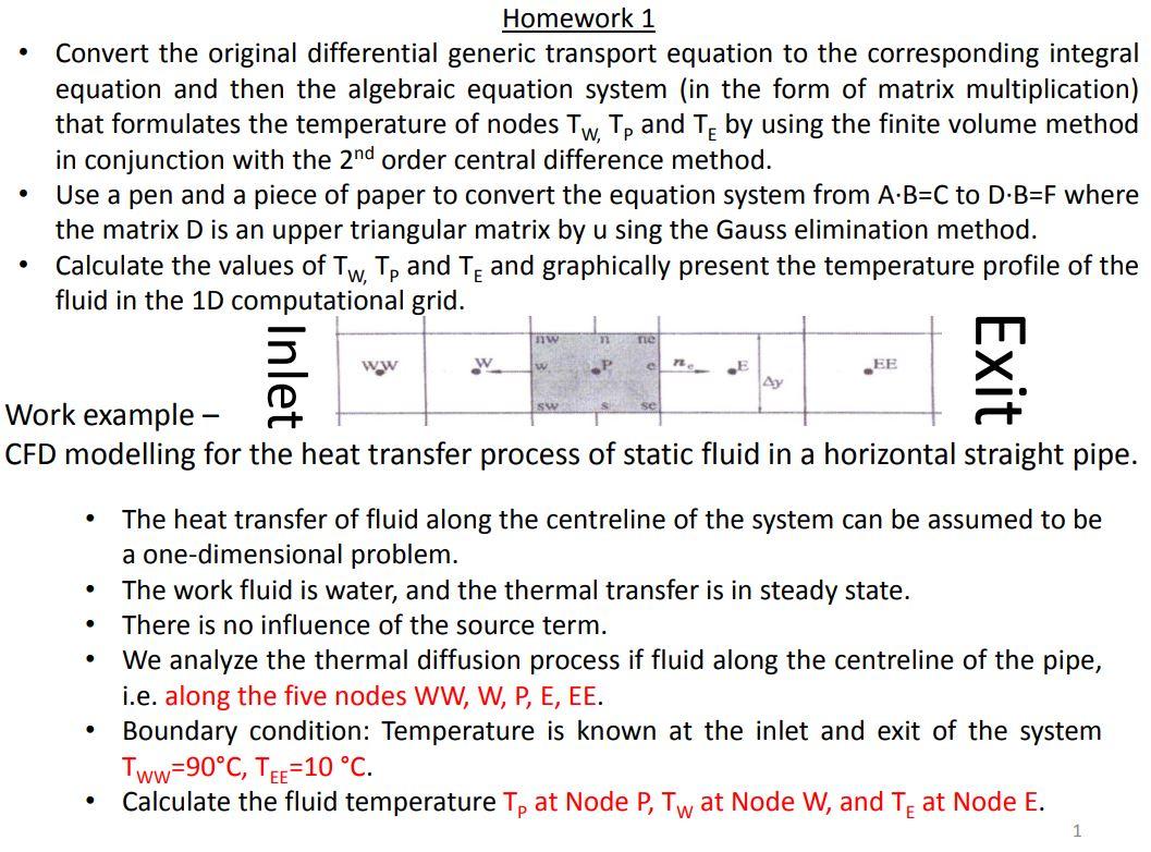 Solved Homework 1 - Convert the original differential | Chegg.com