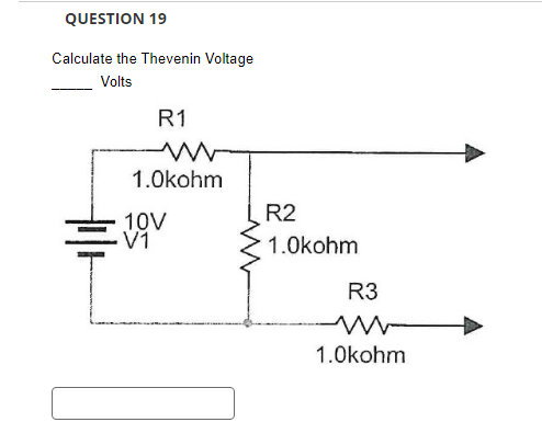 Solved Calculate the Thevenin Voltage_____ ﻿ Volts | Chegg.com