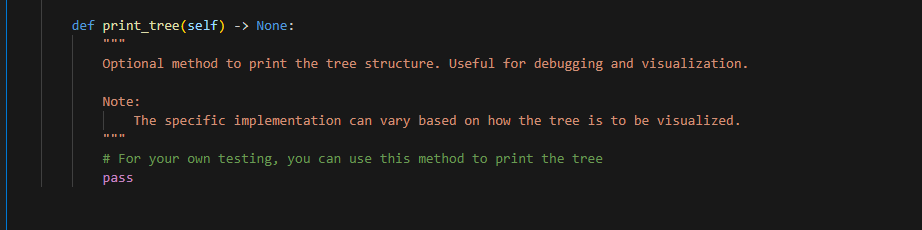 Solved def inorder(self) → List [Pair]: " " " Performs an | Chegg.com