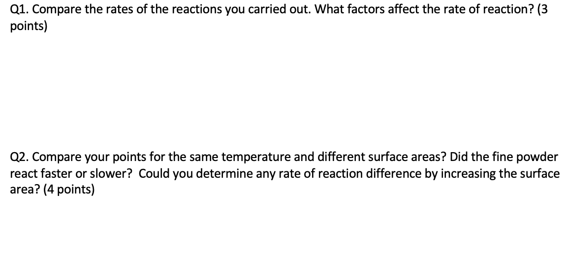 Solved # Table 1 (15 points) Mass tablet 1 (g) Mass tablet 2 | Chegg.com